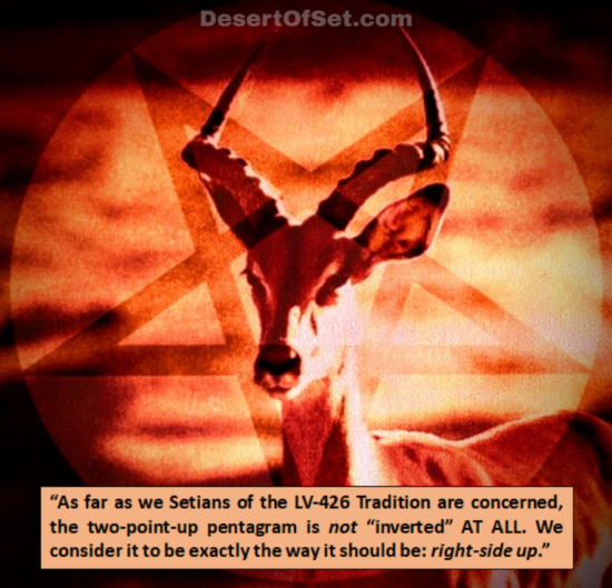 The Horned Pentagram | In the Desert of Set