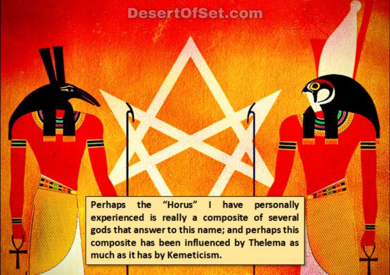Set, Horus, and the Law of Thelema | In the Desert of Set