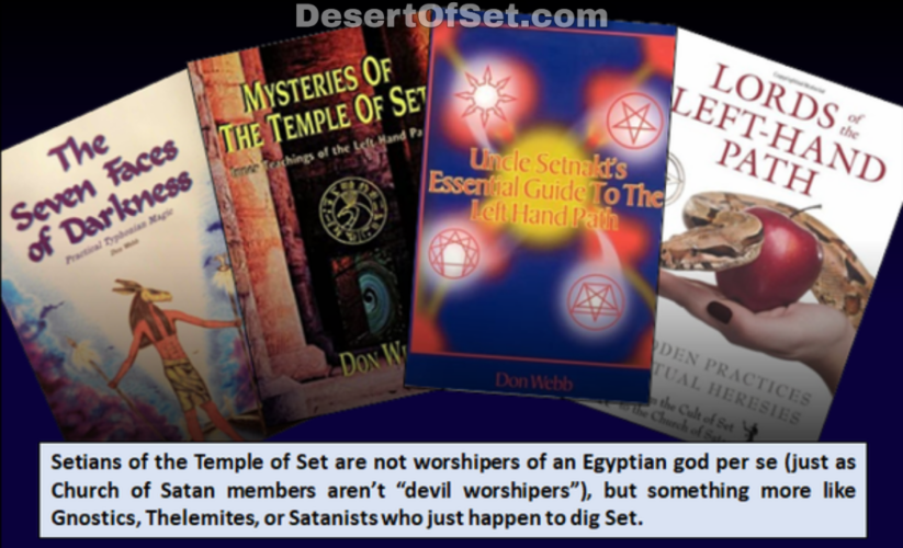 On the Temple of Set | In the Desert of Set